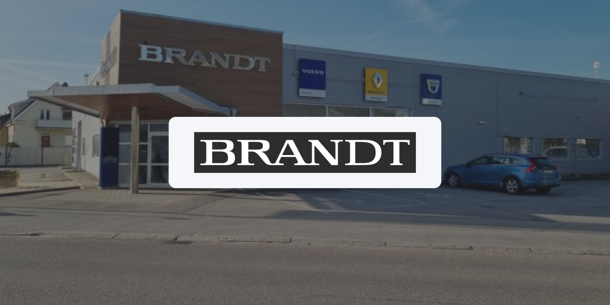 Customer success story: Brandt Bil | Autoflows
